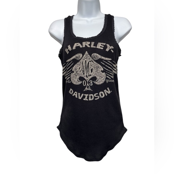 Harley-Davidson | Tops | Harley Davidson Ribbed Tank | Poshmark